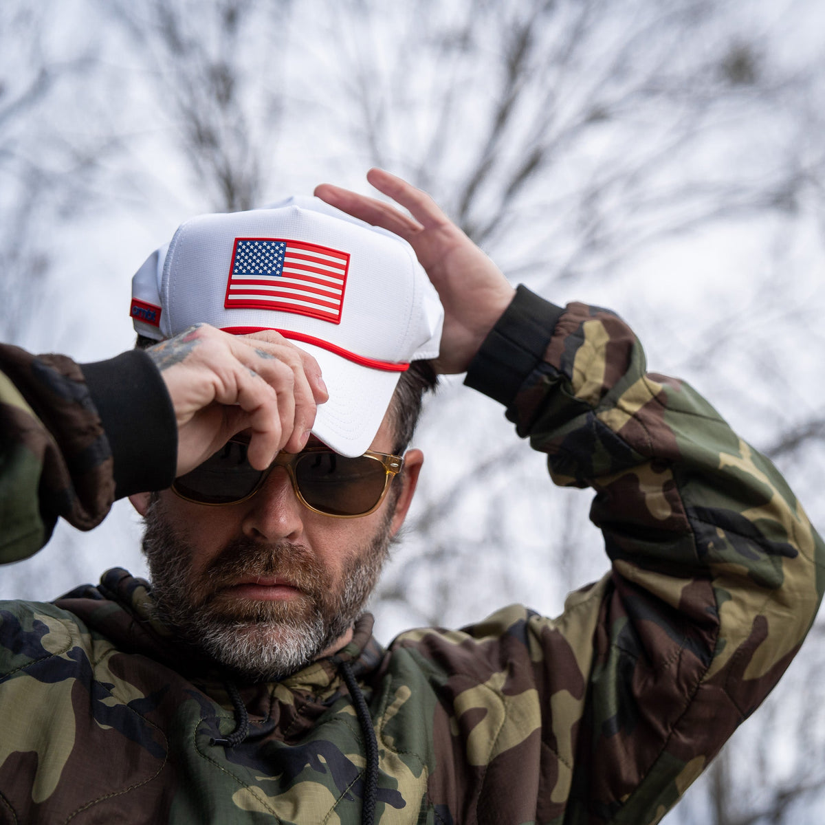 USA Flag Patch Weekender Style Performance Snapback Hat – Bad Flag Store