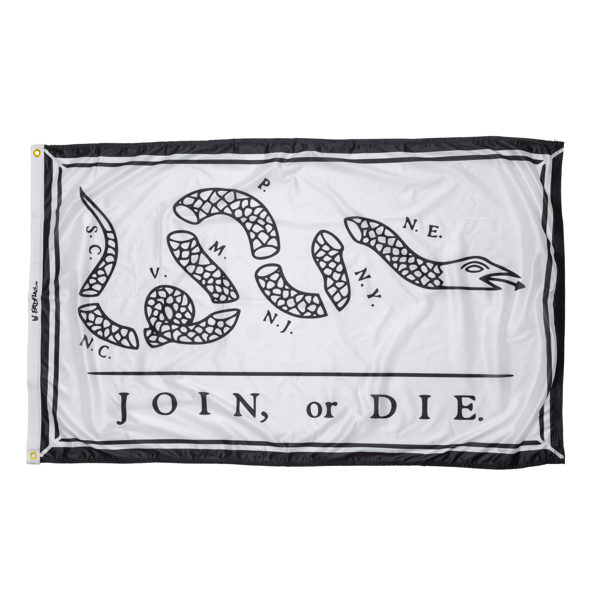 Join or Die Flag – Bad Flag Store