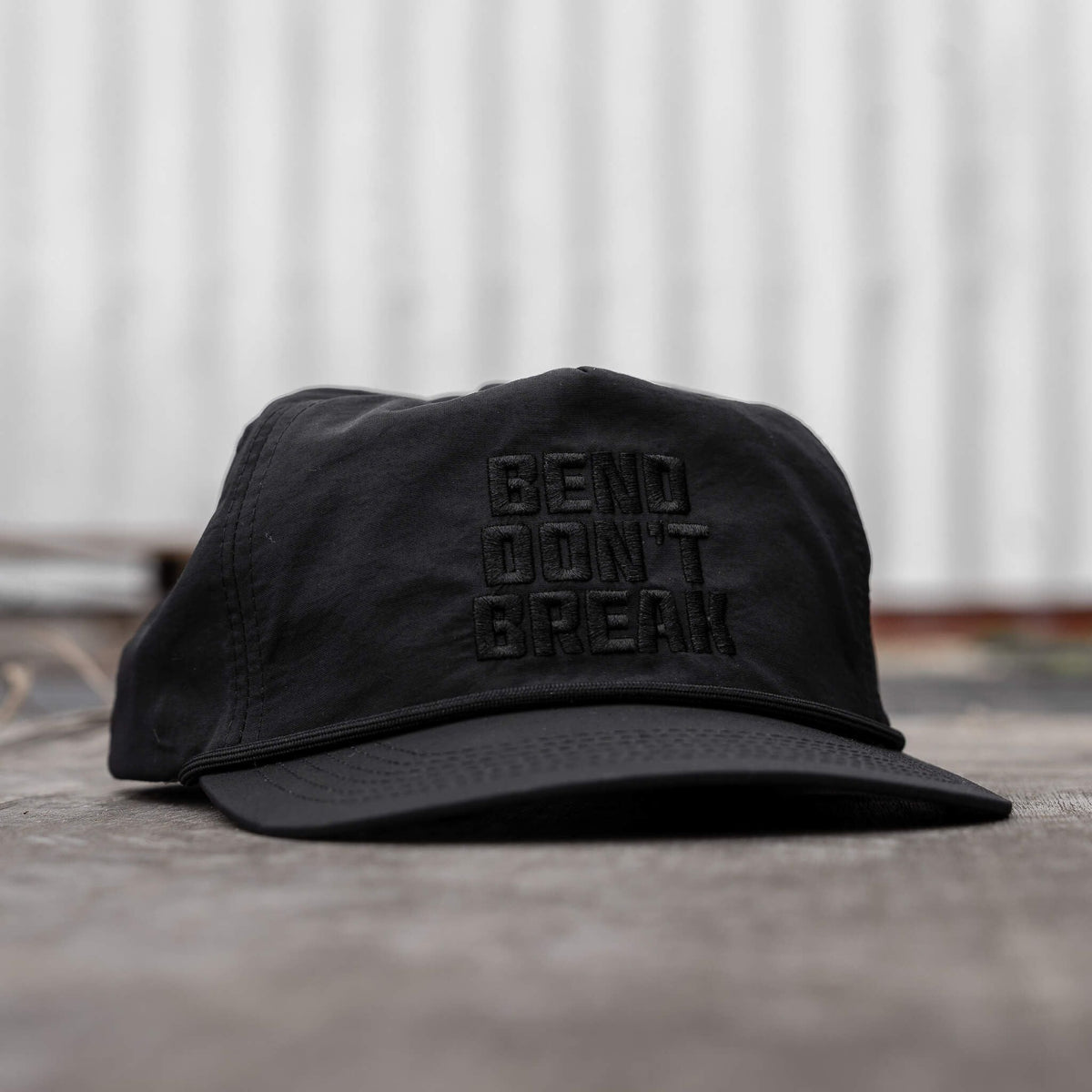 Bend Don't Break Subdued Crushable Rope SnapBack – Bad Flag Store