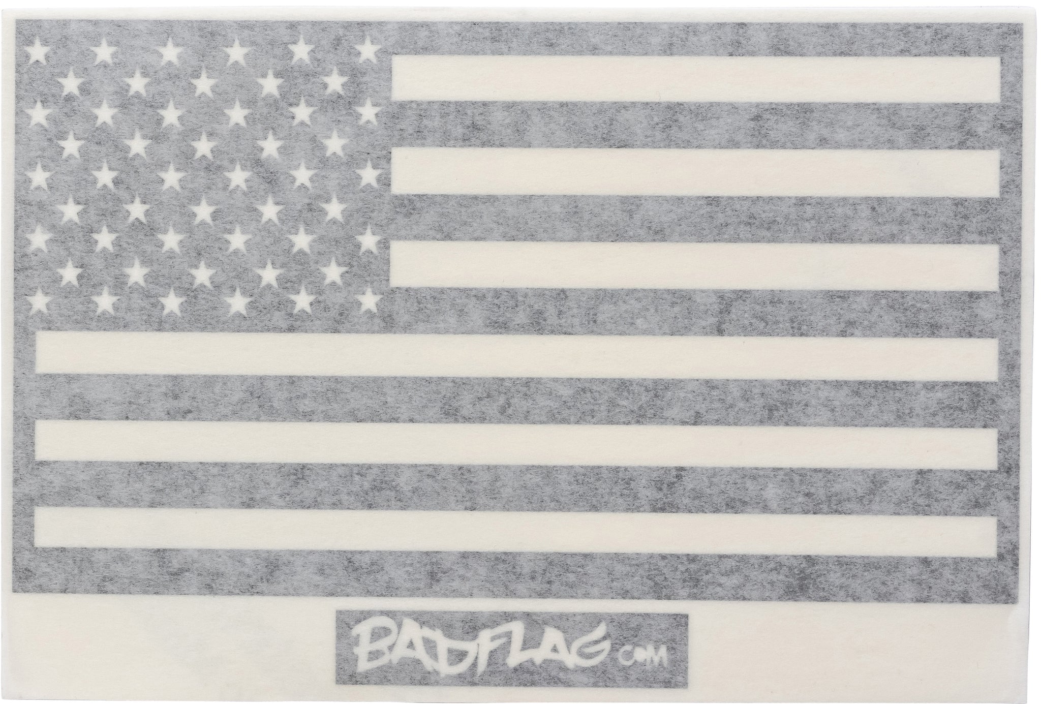 Black American Flag Vinyl Decal (Left and Right sides) – Bad Flag Store